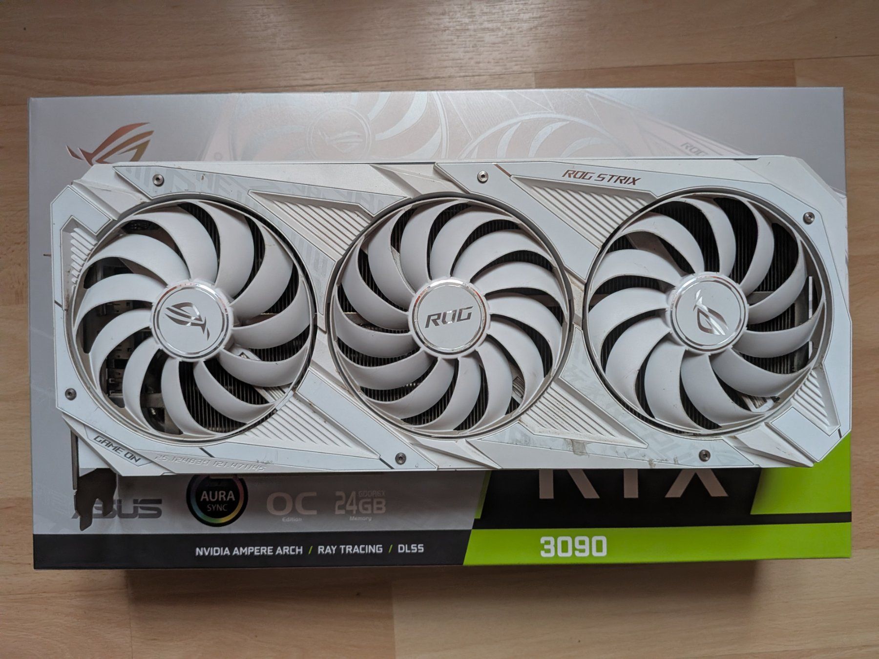ASUS ROG STRIX RTX 3090 GAMING WHITE OC (D'occasion) à Yvonand pour CHF ...