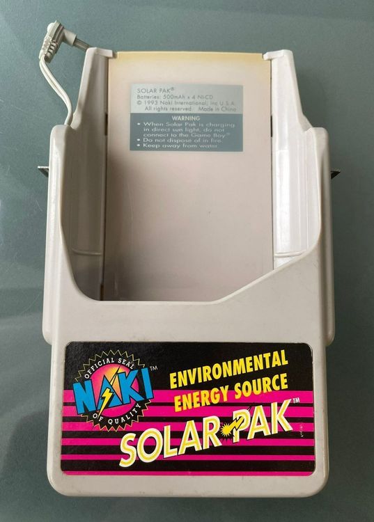 NAKI - Solar-Pak für den Game Boy (Gebraucht) in für CHF 55 – mit ...