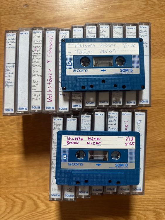 SONY SOM 10-15 Personal Computer Cassette Made in Japan Usé (Gebraucht ...