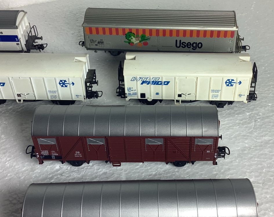 Roco, Fleischmann, Liliput, 9 Güterwagen, H0, DC (Gebraucht) in ...