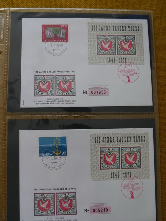 125 Jahre Basler Taube 1845-1970 | Kaufen auf Ricardo