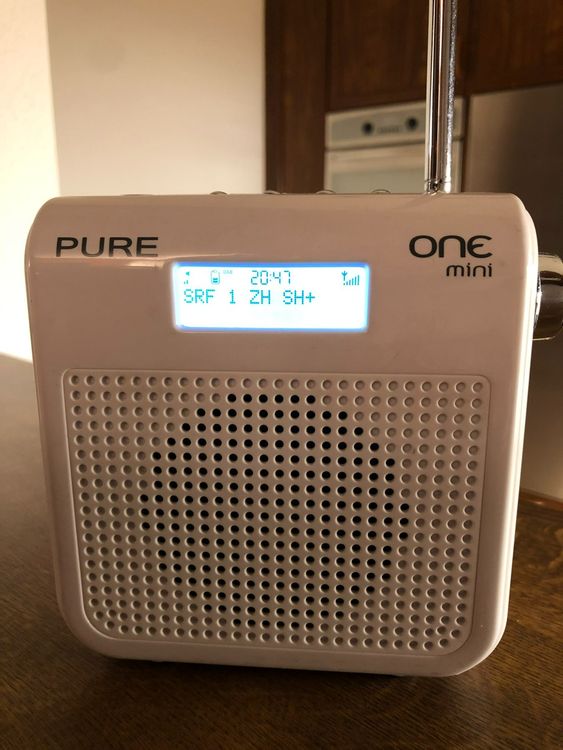 Pure One Mini DAB+ / FM Radio - weiss - mit Original-Akku (Gebraucht ...