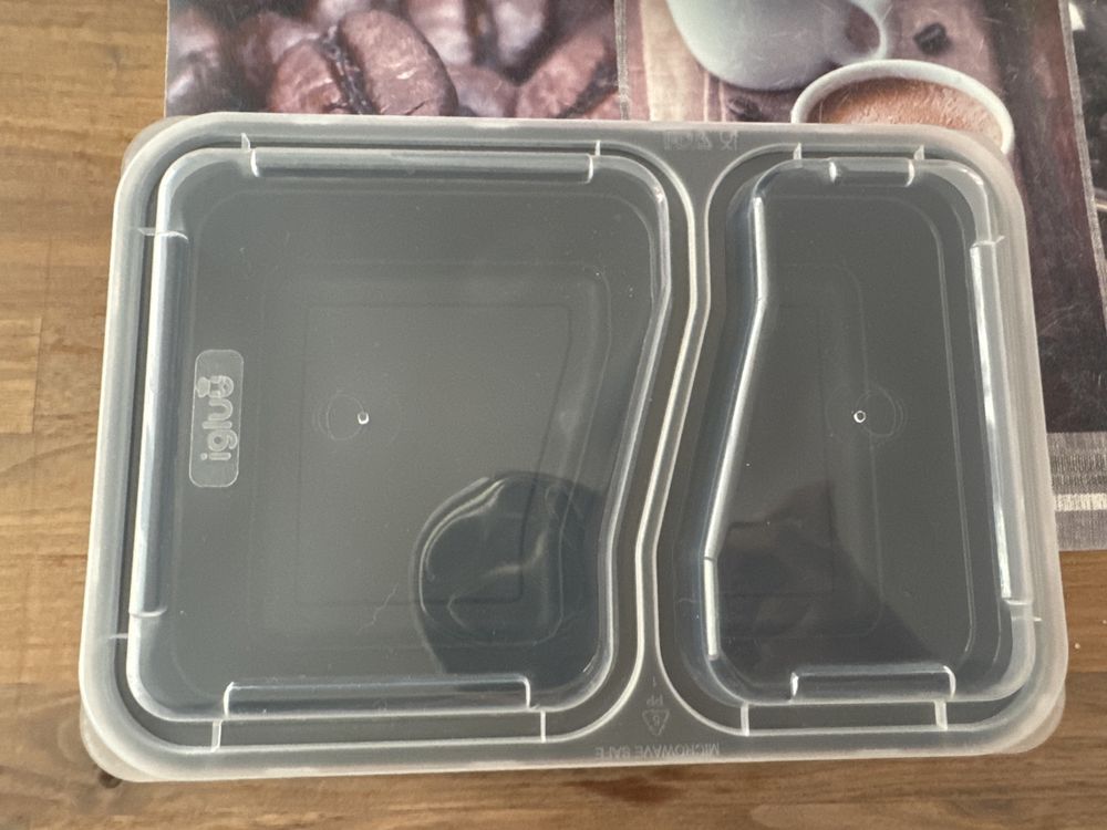 Igluu meal prep Behälter mit 2 Fächern, 20 Stück (Neu (gemäss ...