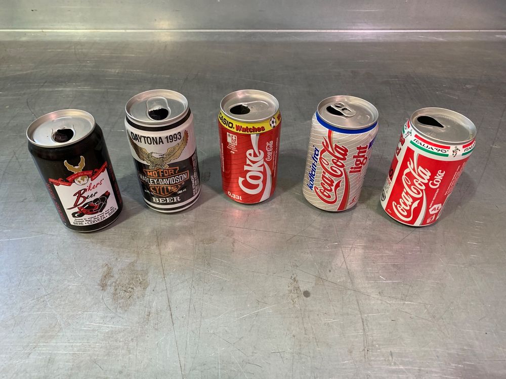 Alte Getränke Dose / Coca Cola / Pepsi / Harley Davidson (Gebraucht) in ...