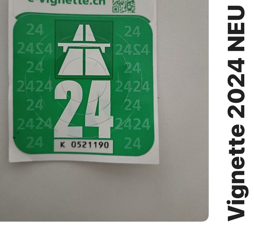 Autobahnvignette Schweiz 2024 NEU | Kaufen auf Ricardo