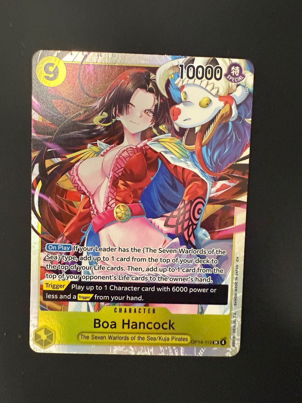 One Piece - Boa Hancock OP14-112 SR -EN 🇬🇧 (Neu (gemäss Beschreibung ...