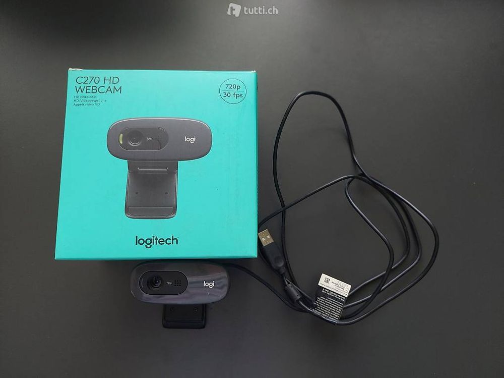 Logitech C270 HD Webcam | Kaufen auf Ricardo