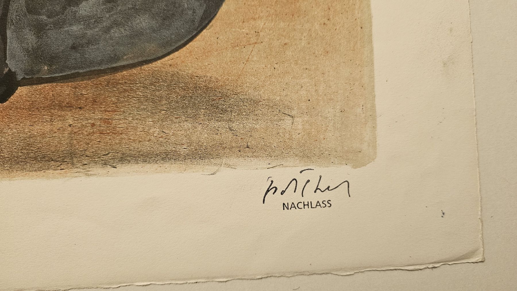 Hans Potthof Original Lithografie épreuve d'artiste 76x57cm (Gebraucht ...