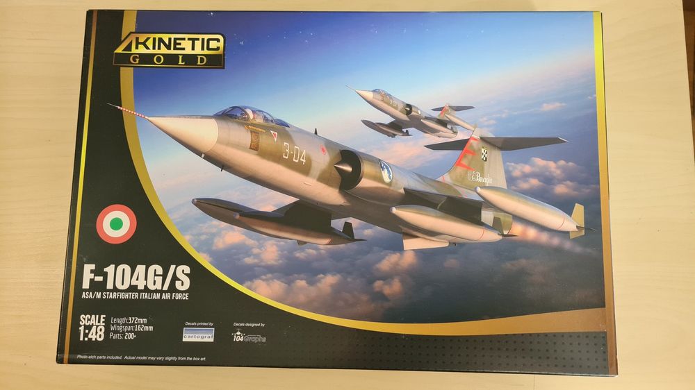 1:48 F-104 G/S Starfighter Italian Air Force Kinetic K48093 | Kaufen ...