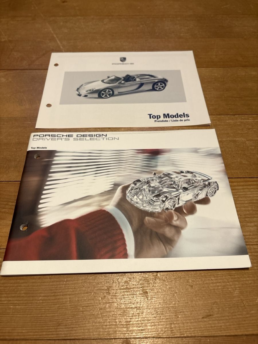 Porsche Prospekt Preisliste - 2005 top models (Gebraucht) in ...