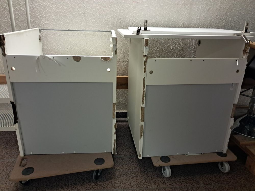 2x IKEA ENHET Schrank, Sideboard, Korpus, Gestell, Regal (Gebraucht) in ...