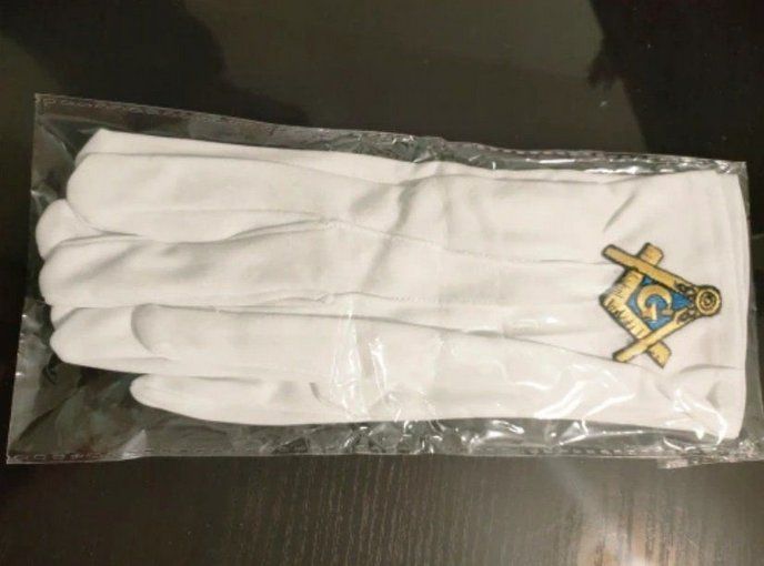 3x Paar Handschuhe Freimaurer / paires gants franc-masson (Neu und ...