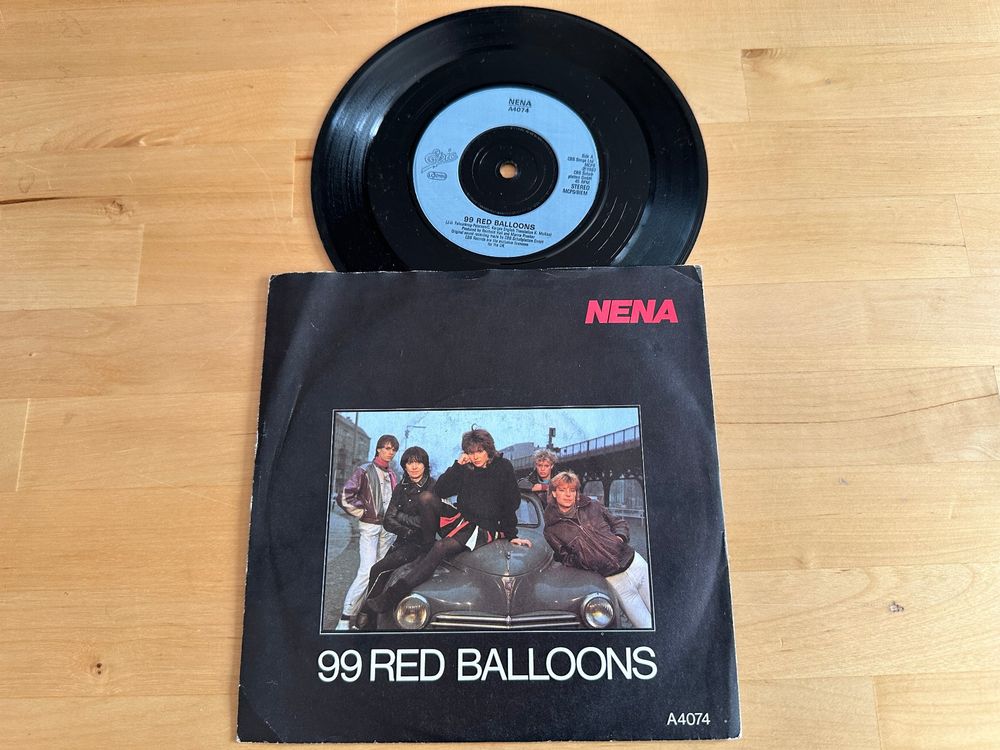 NENA rare 99 red balloons England Single Top Kult NDW Hit | Kaufen auf ...
