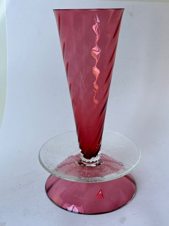 Vintage Studio Glass Vase Glasvase signiert AJETO (Gebraucht) in Konolfingen für CHF 16 – mit ...