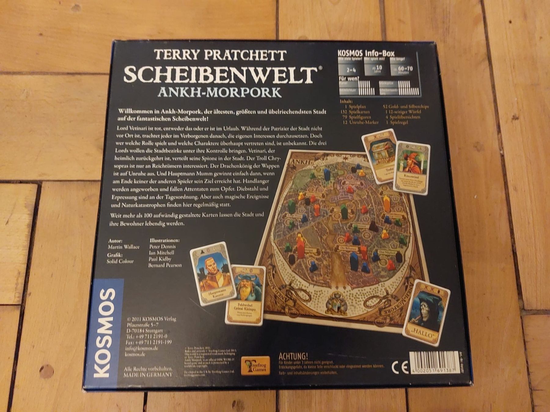 SCHEIBENWELT (Kosmos) von Martin Wallace - Rarität (Gebraucht) in ...