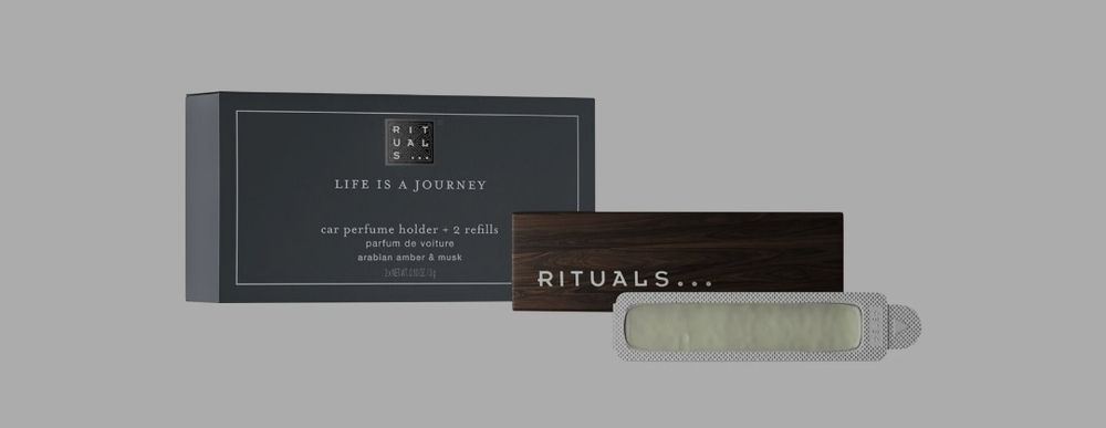 Rituals Car Parfum Arabian Amber&Musk Holder+2xRefill Neu (Neu und ...