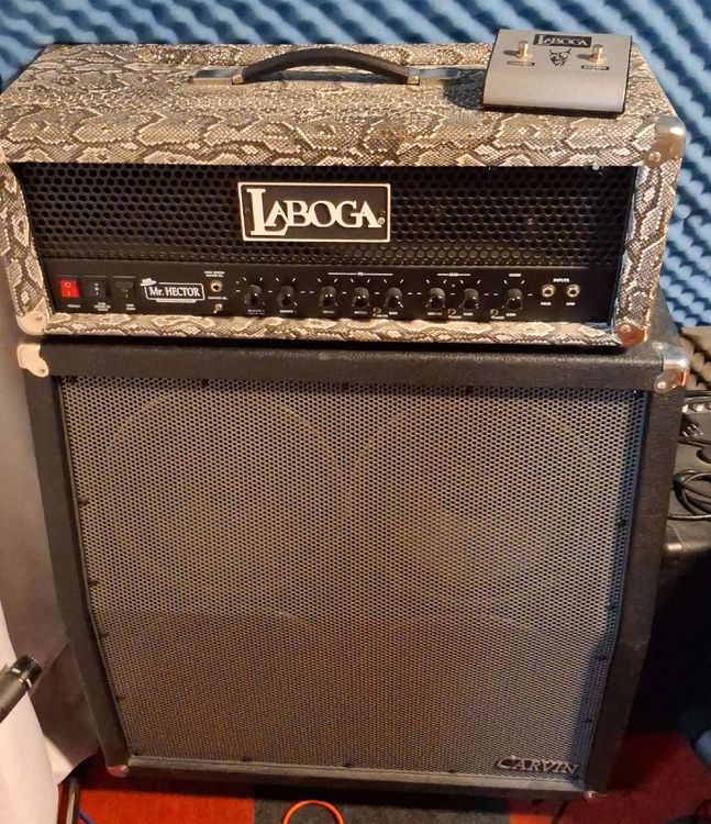 Laboga Mr. Hector tube amp head and Carvin cab (Gebraucht) in ...