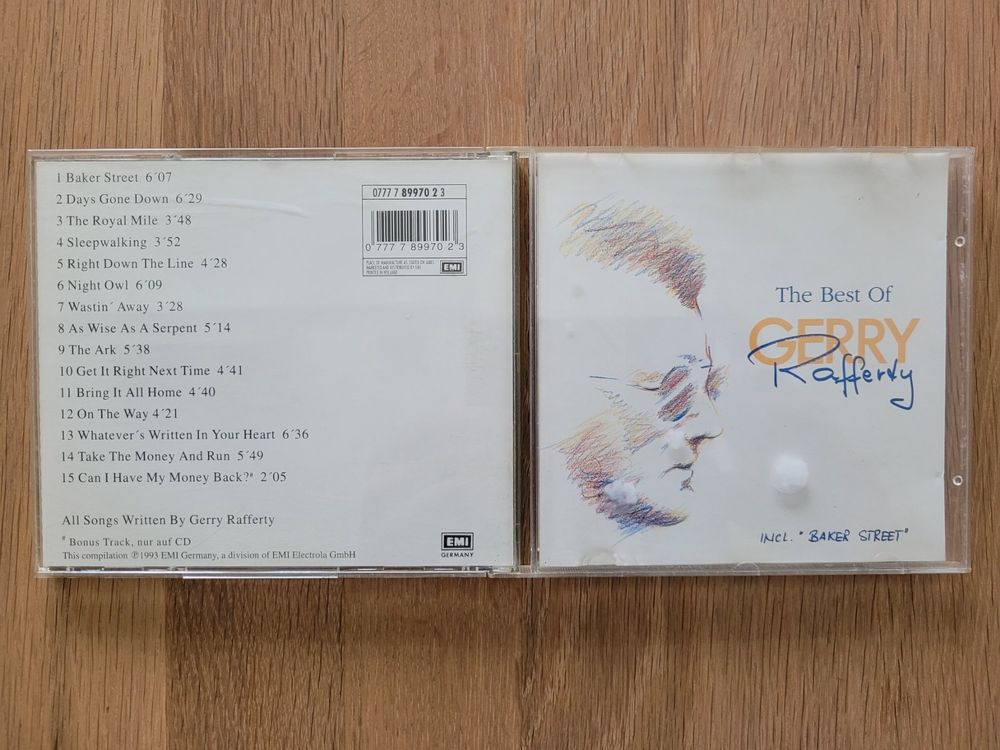 CD Gerry Rafferty - The Best Of Gerry Rafferty, 1993 (Gebraucht) in ...
