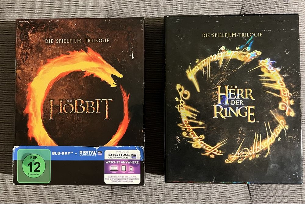 Herr der Ringe & Hobbit Trilogie Blu-ray (Gebraucht) in Trimbach für ...