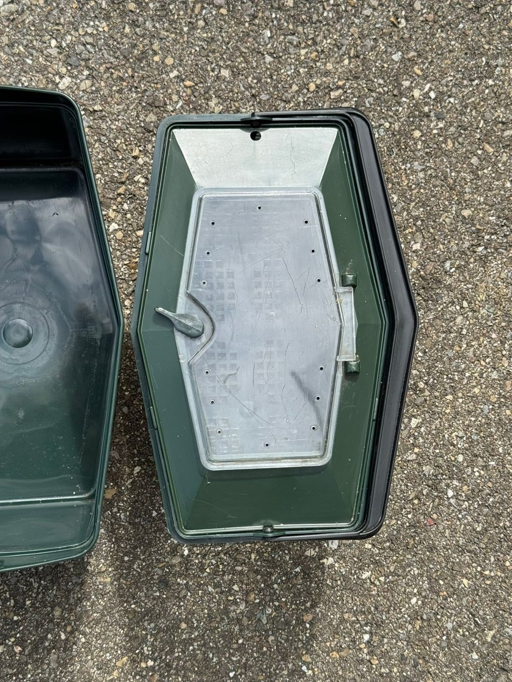 Originale Köderbox aus den 80er Jahren, Angeleimer, Fischbox (Neu ...