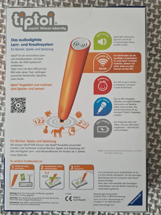 NEU tiptoi stift Spezialausgabe WLAN + AKKU + CREATE! (Neu und ...