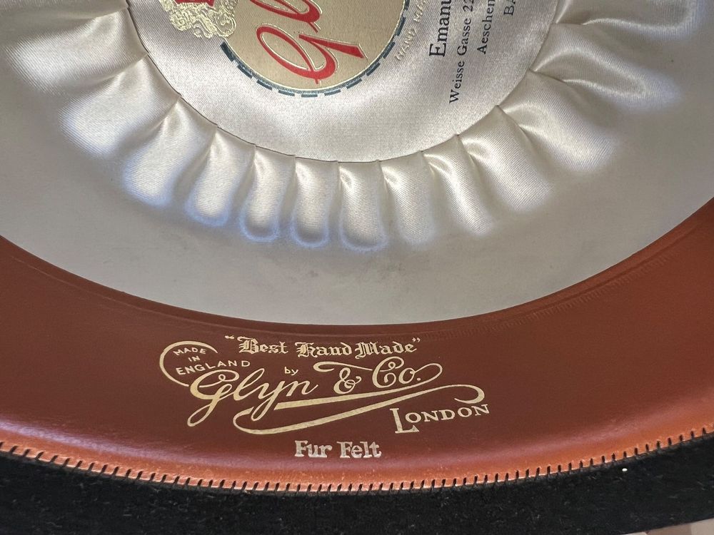 Melone GLYN & CO., Hutmacherei Emanuel Weiss Basel (Gebraucht) in ...