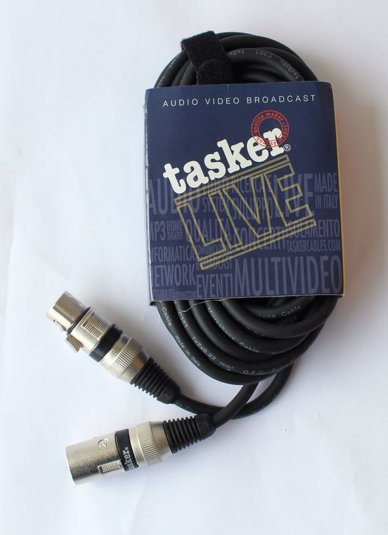 Tasker TK346 XLR Audio Video Kabel 3 - Polig 6 Meter NEU (Neu und ...