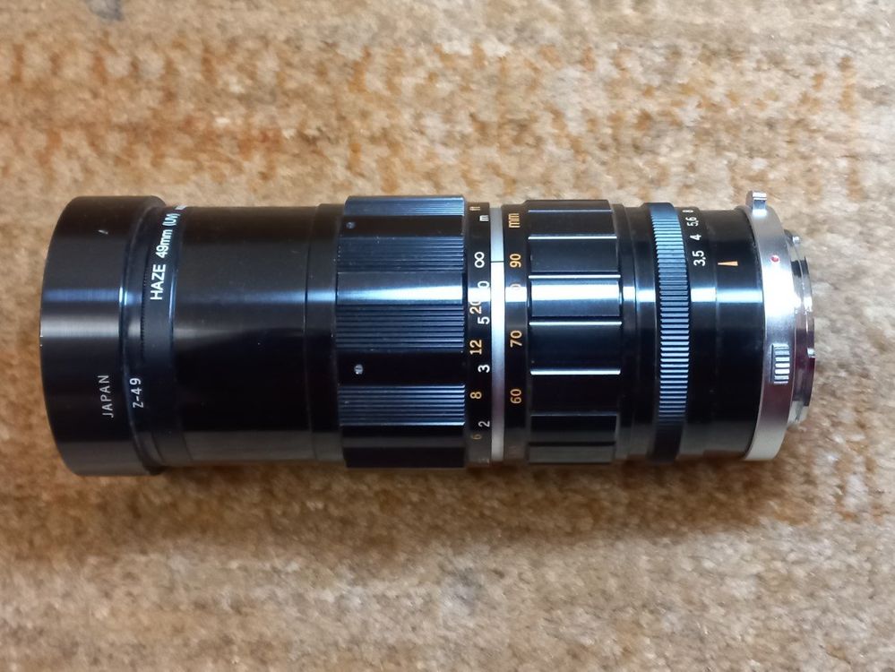 Olympus Pen-F 50-90mm 1:3,5 vintage zoom (Gebraucht) in Basel für CHF 70 – nur Abholung auf ...