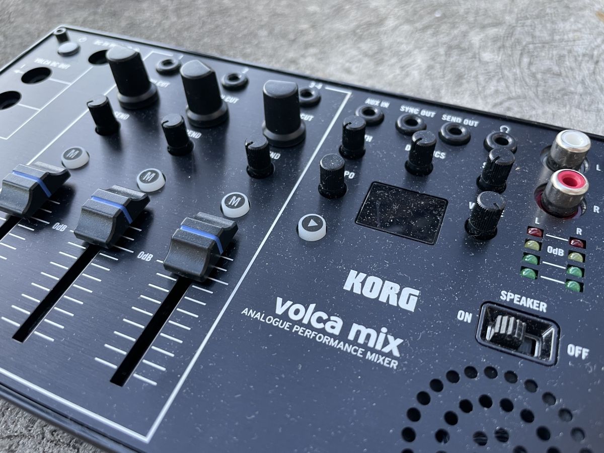 Korg Volca Mix Analoger Performance Mixer - Top Zustand! (Neu (gemäss ...