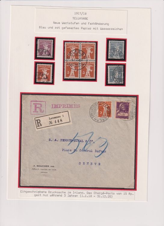 Tellknabe Herrliches Lot Top Brief !! Anschauen !! (Gebraucht) in Bibern SH für CHF 30 – mit ...