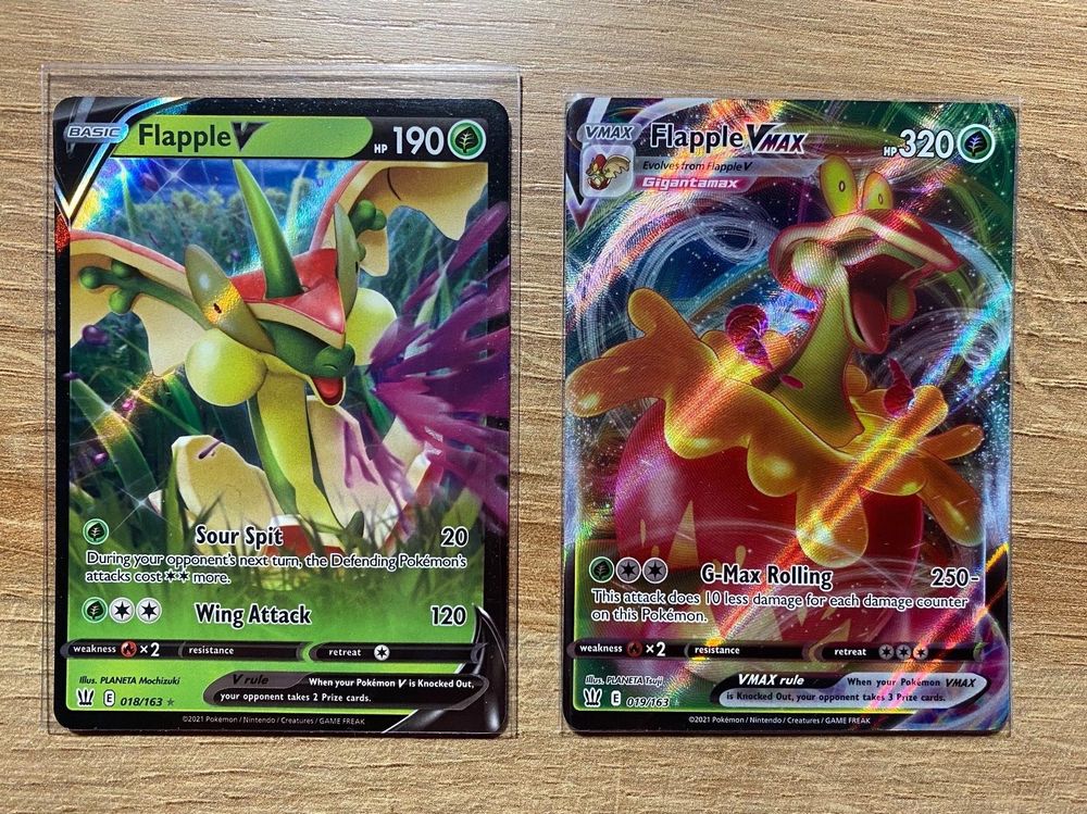 Battle Styles - Flapple V + VMAX bundle | Kaufen auf Ricardo