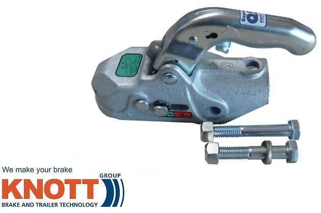 Kugelkupplung KF20 KF27A Ø50 Knott SET mit 2x M12 Schrauben | Kaufen ...