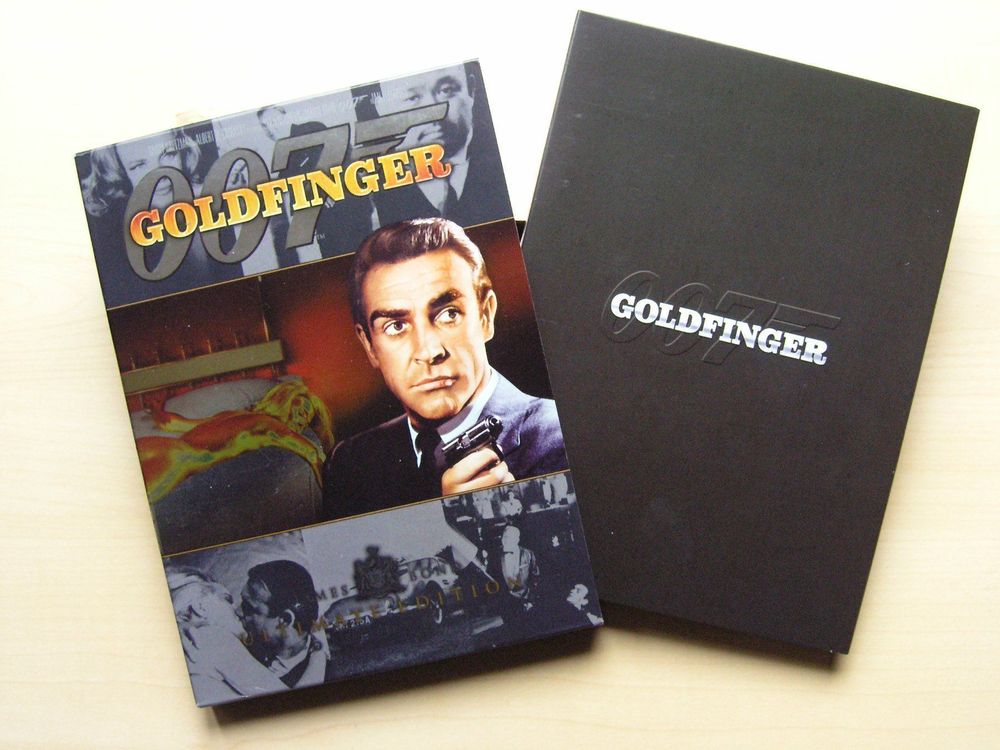 JAMES BOND GOLDFINGER 2 DISC DVD SET (Gebraucht) in Zuzwil SG für CHF 9.5 – mit Lieferung auf ...