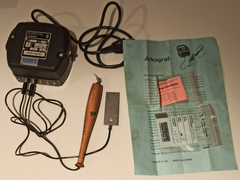 Arkograf Elektro - Metallbeschrifter | Kaufen auf Ricardo