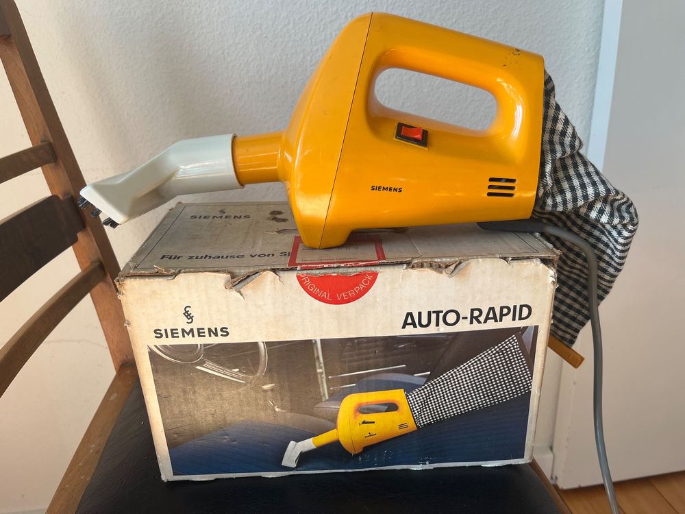 Siemens Auto-Rapid vintage Staubsauger (Gebraucht) in Niederurnen für ...