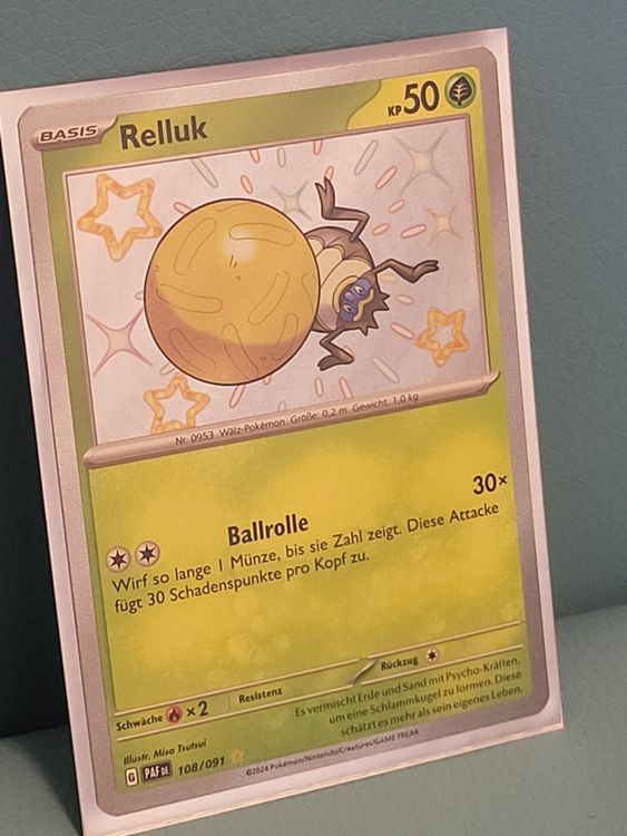 *Pokemon Paldeas Schicksale Relluk Shiny Deutsch | Kaufen auf Ricardo *Pokemon Paldeas Schicksale Relluk Shiny Deutsch | Kaufen auf Ricardo