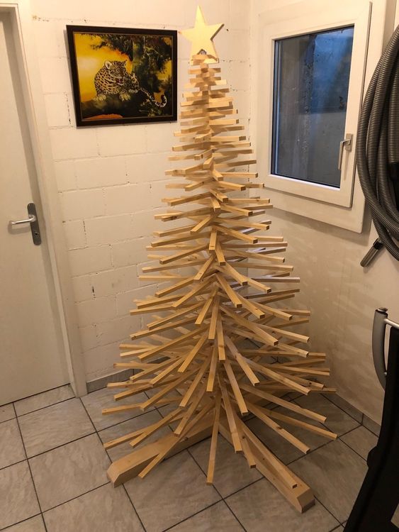 Holz-Christbaum | Kaufen auf Ricardo