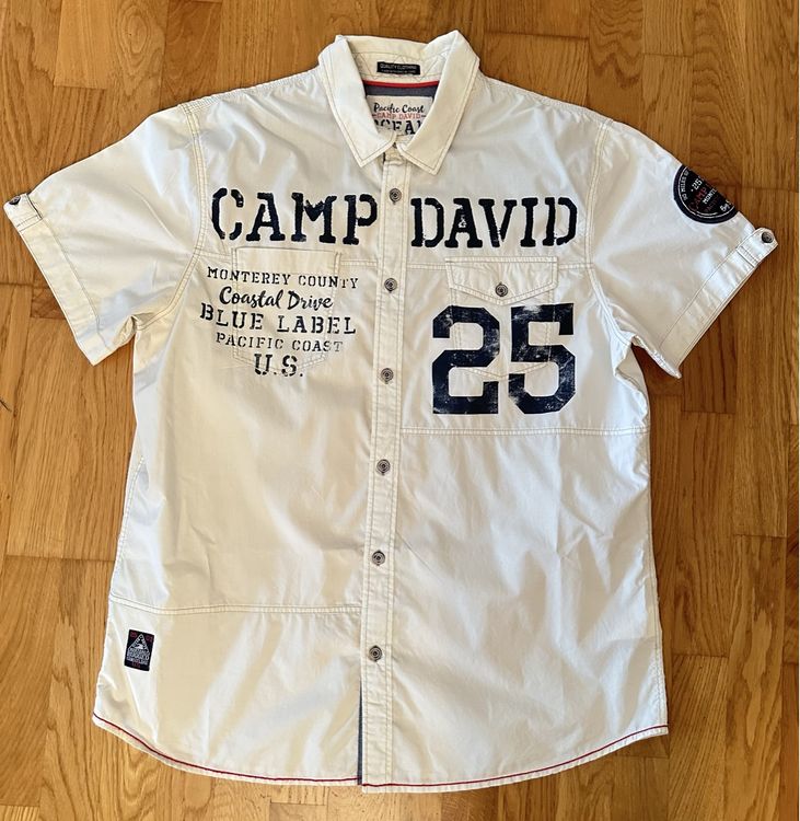 Camp David Herren Hemd kurz Grösse L | Kaufen auf Ricardo