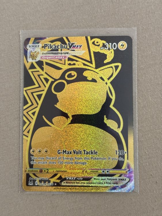Pokémon Pikachu VMAX (Secret) TG29/TG30 Lost Origin (Neu (gemäss ...