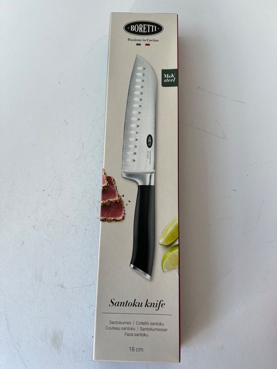 BORETTI Santoku Knife Santokumesser NEU | Kaufen auf Ricardo