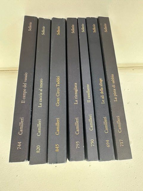 7 ROMANZI CAMILLERI (Gebraucht) in Davesco-Soragno für CHF 13 – mit ...