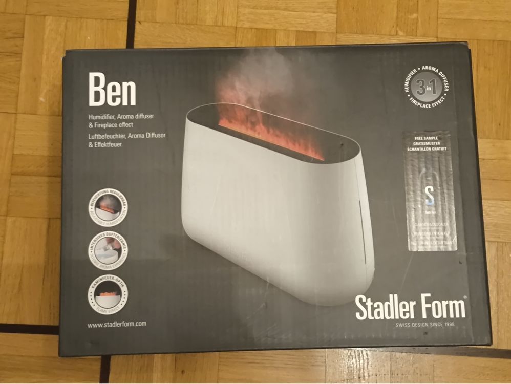 Stadler Form Ben Humidifier, Aroma Diffuser, New in Box (Neu (gemäss ...