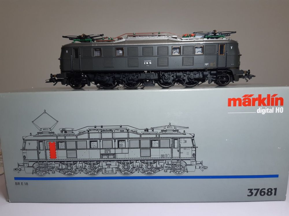 Märklin 37681 Elektrolok BR E 18 der DR Digital (Gebraucht) in Lostorf ...
