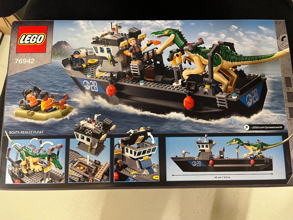 Lego Jurassic World 76942 Flucht des Baryonyx neu & OVP (Neu und originalverpackt) in Gebenstorf ...
