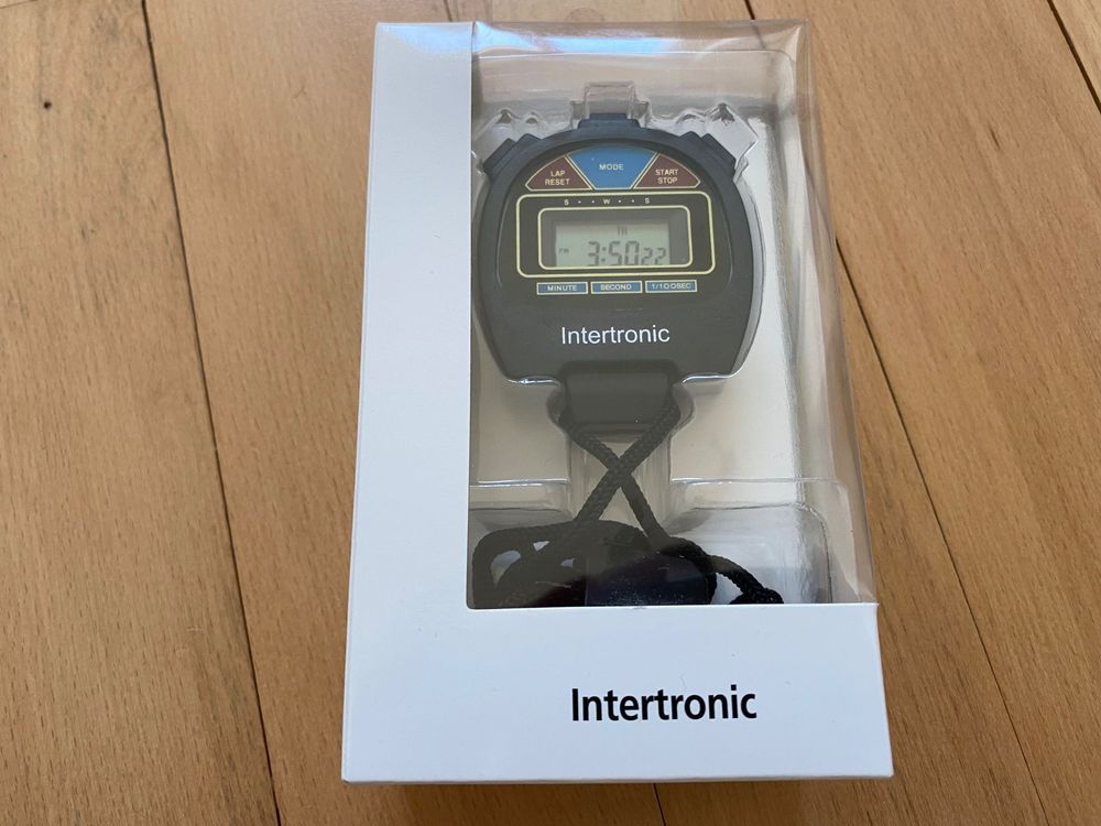 Intertronic Stoppuhr / Stopuhr (Neu und originalverpackt) in Rüti ZH ...