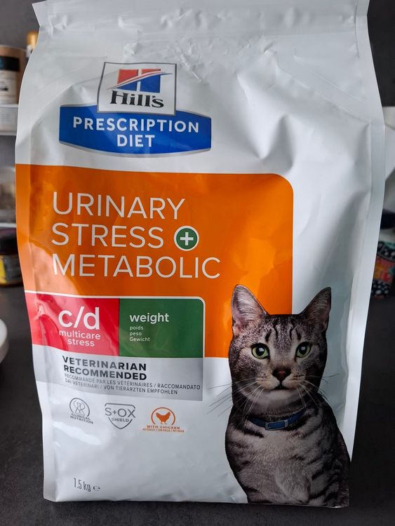 HILLS Feline Stress Multicare Weight Urinary + Metabolic (Neu (gemäss Beschreibung)) in La Chaux ...