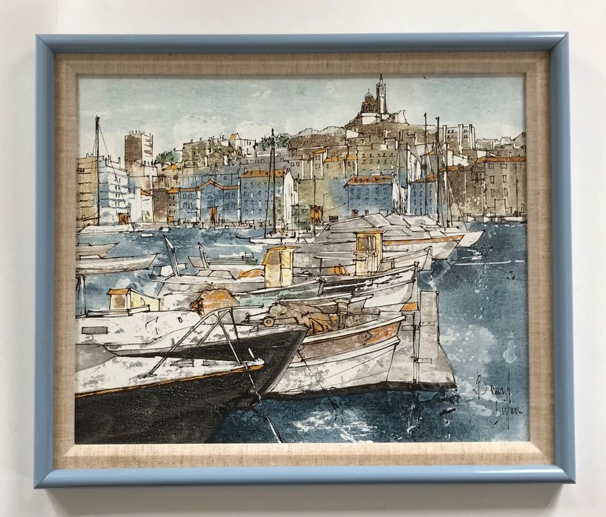 Tableau à l’huile de Bernard DUFOUR 1922-2016 (Gebraucht) in Penthaz ...