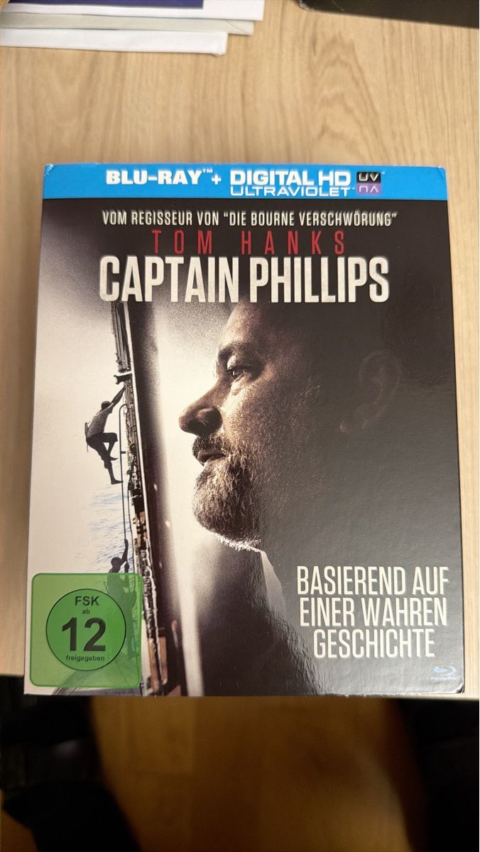 Captain Phillips Blu-ray mit Tom Hanks - Top Zustand! (Neu (gemäss ...