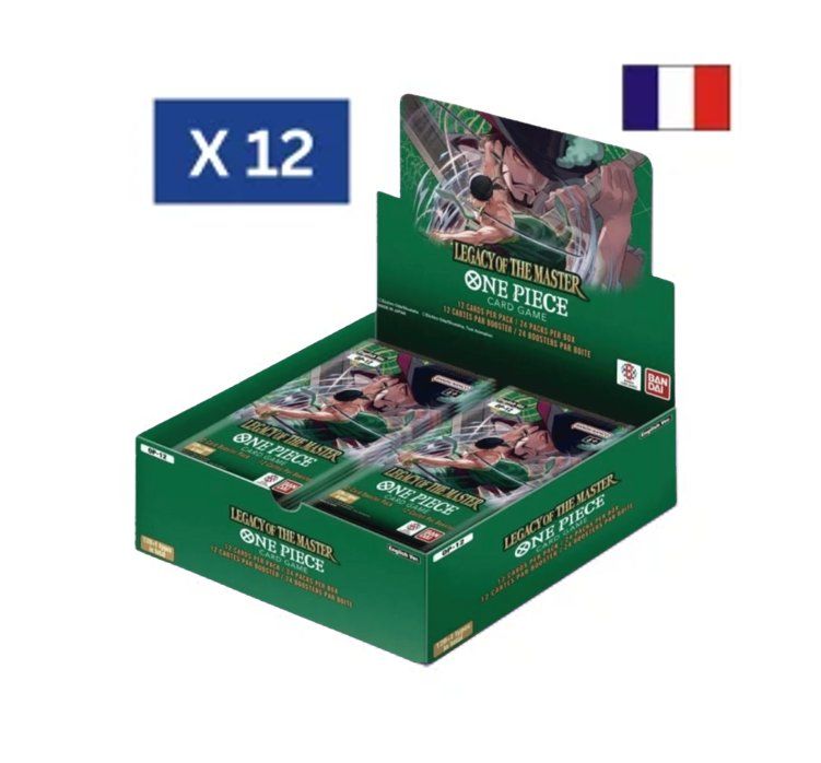 Case de 12x Display/Box One Piece OP-12 FR Cartes (Neuf avec emballage ...