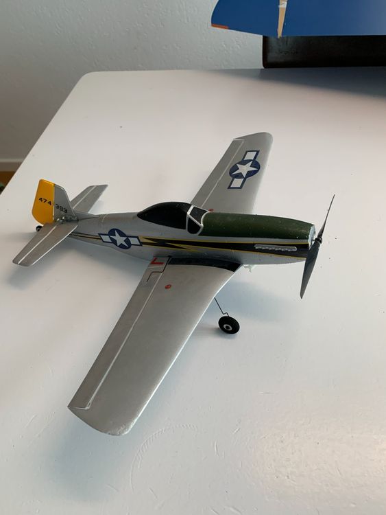 BNF Parkzone P-51D Mustang RC Fleugzeug defekt ab 1 CHF! (Defekt) in ...